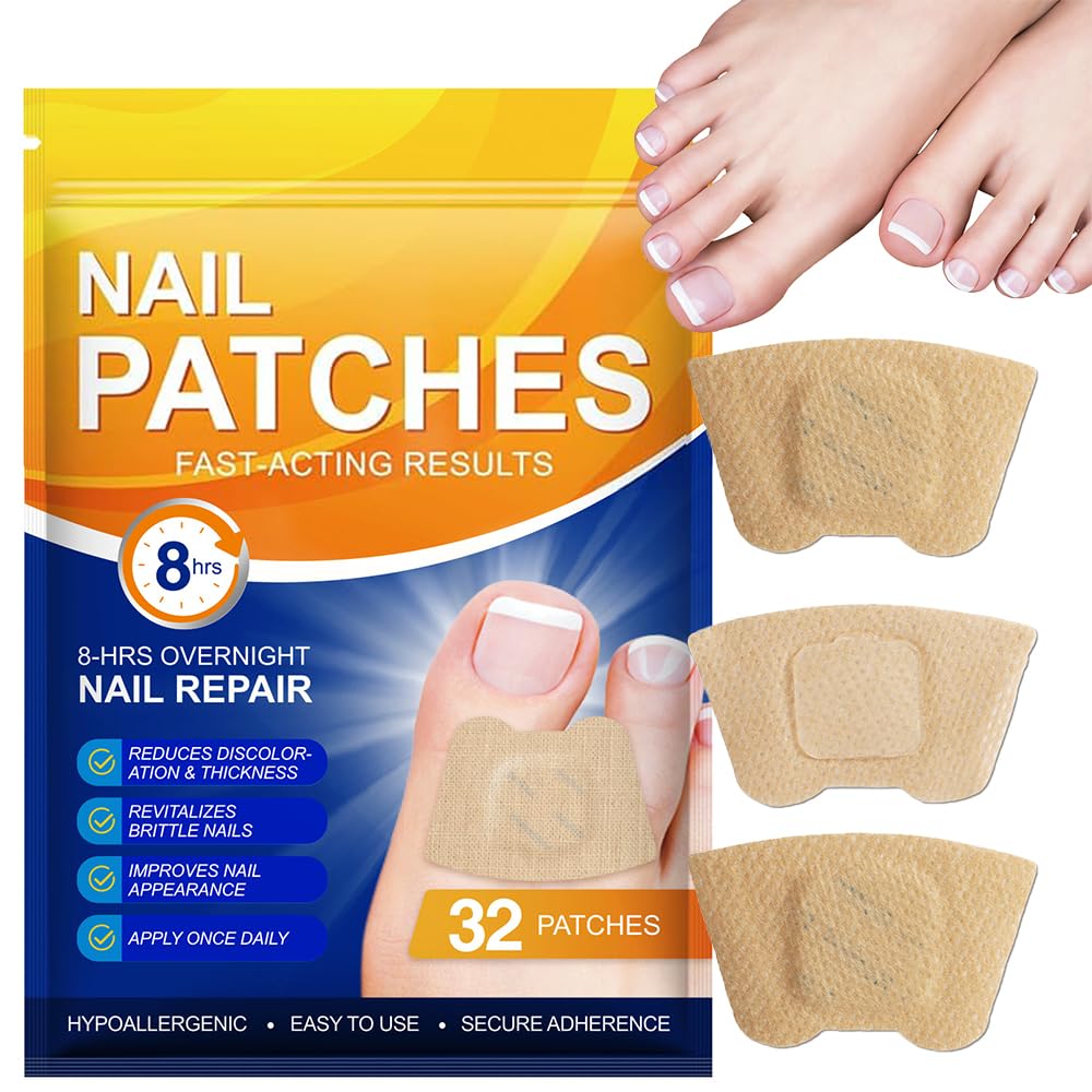 Amazon.com : Toenail Treatment Extra Strength, 32 Pcs Nail Patches for ...