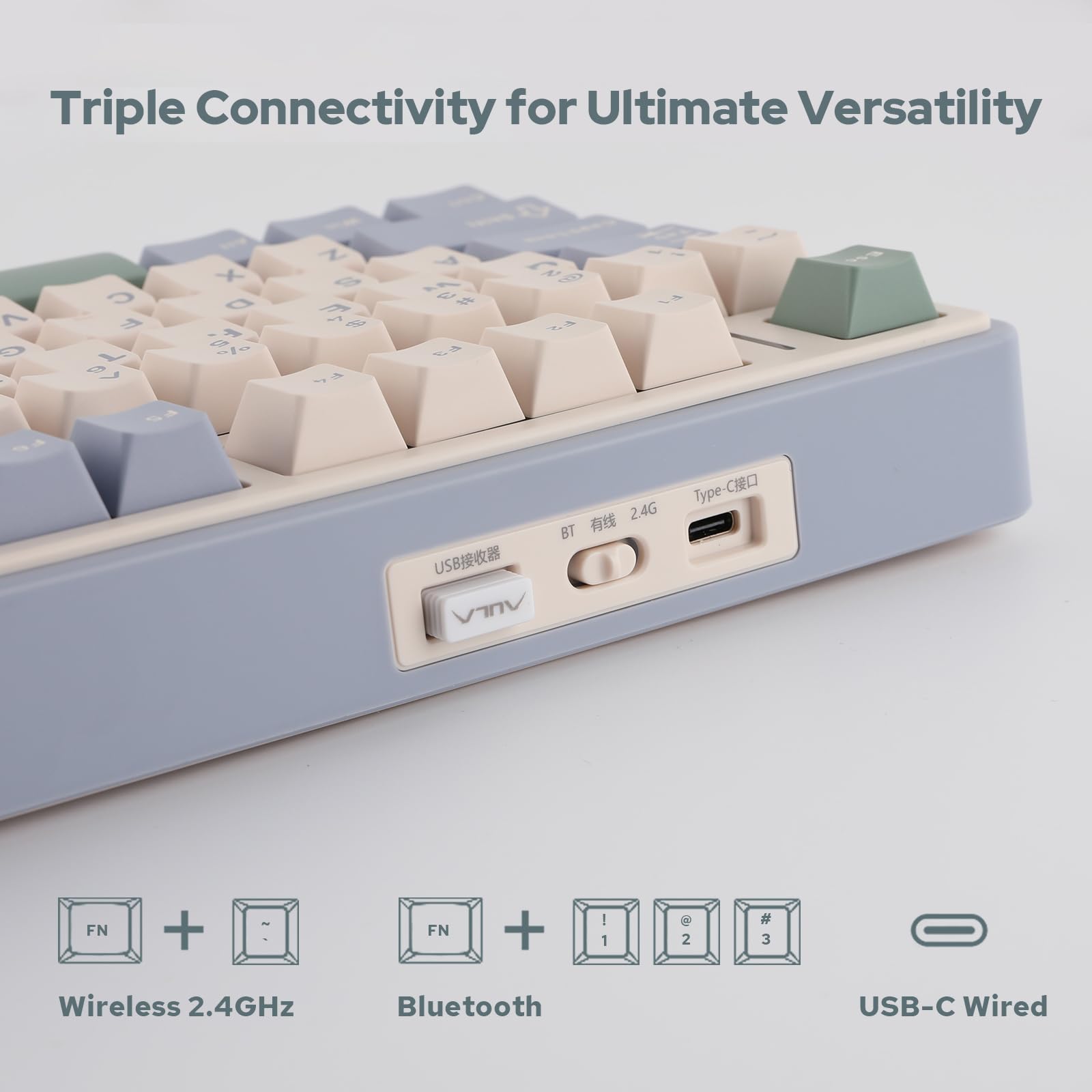 Snapklik.com : EPOMAKER X Aula F75 Gasket Mechanical Keyboard, 75% ...