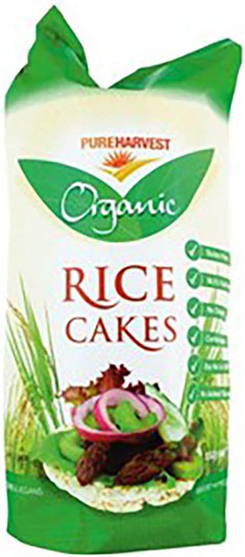 Pure Harvest Organic Rice Cakes 150 g, White : Amazon.com.au: Pantry ...
