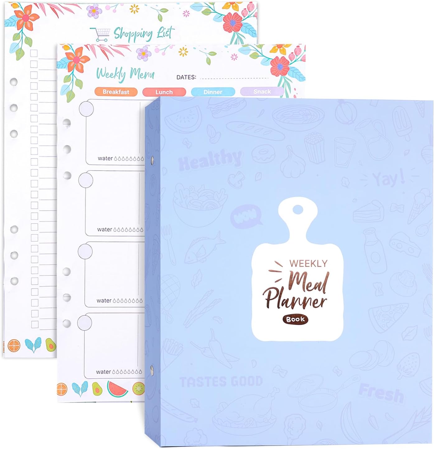 Amazon.com : Weekly Planner Bundle - 60 Sheets Weekly Meal Planner ...