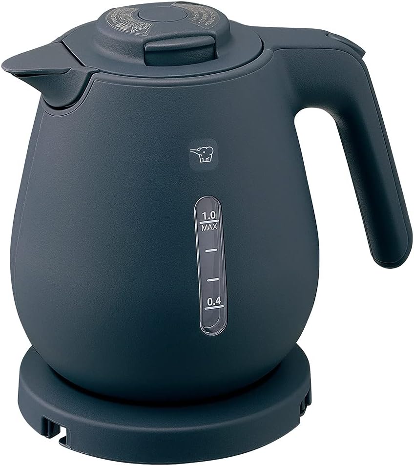 Amazon | ZOJIRUSHI 象印 電気ケトル 0.8L ハイパワー1300W スレートブラック CK-DB08-BM | 象印マホービン(ZOJIRUSHI) | 電気ケトル