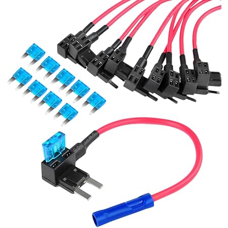 Amazon.com: 10 Pack - EPAuto 12V Car Add-a-circuit Fuse TAP Adapter ...