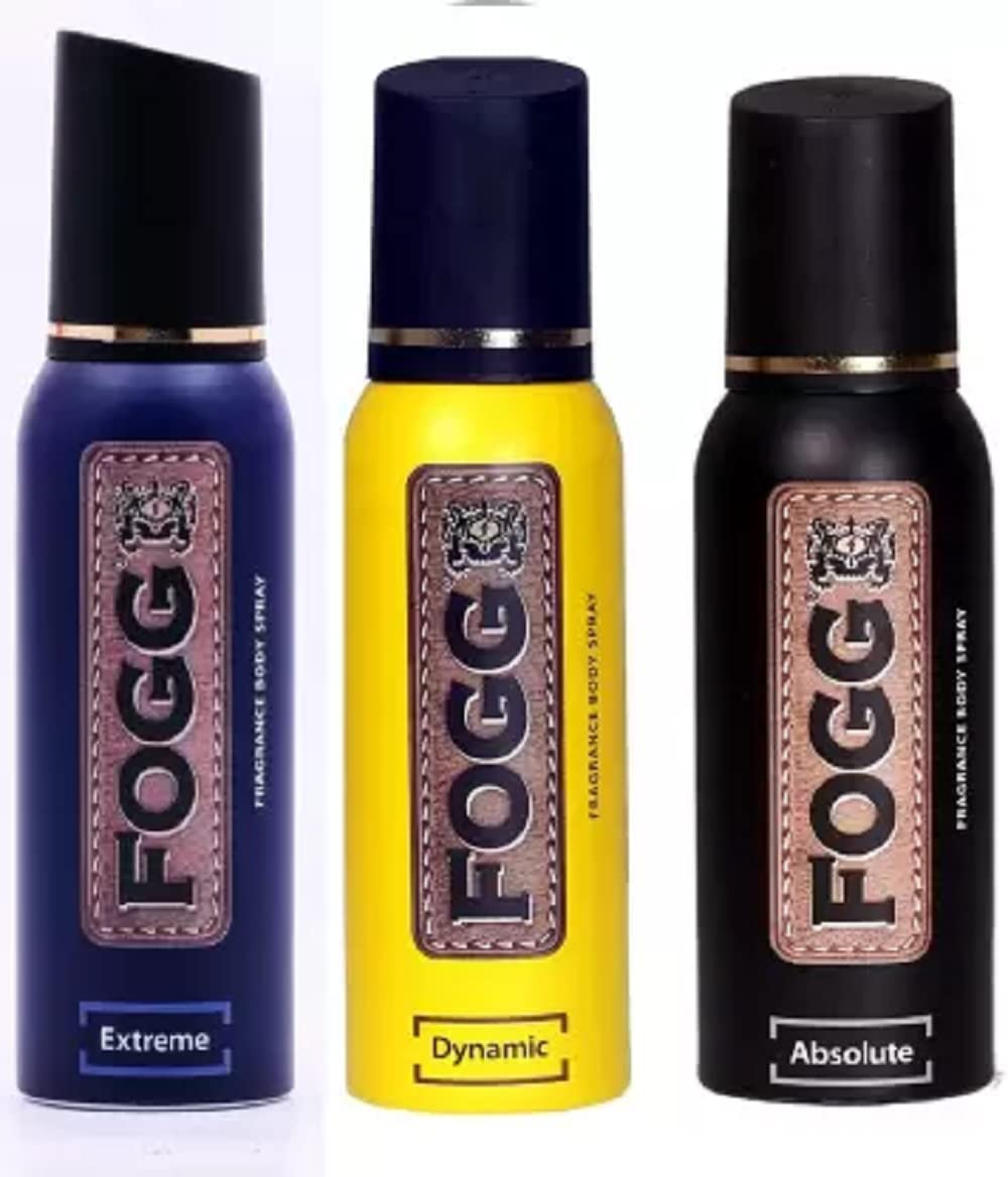Buy FOGG DEO COMBO PACK (ABSOLUTE + DYNAMIC + EXTREME) 150ML EACH ...