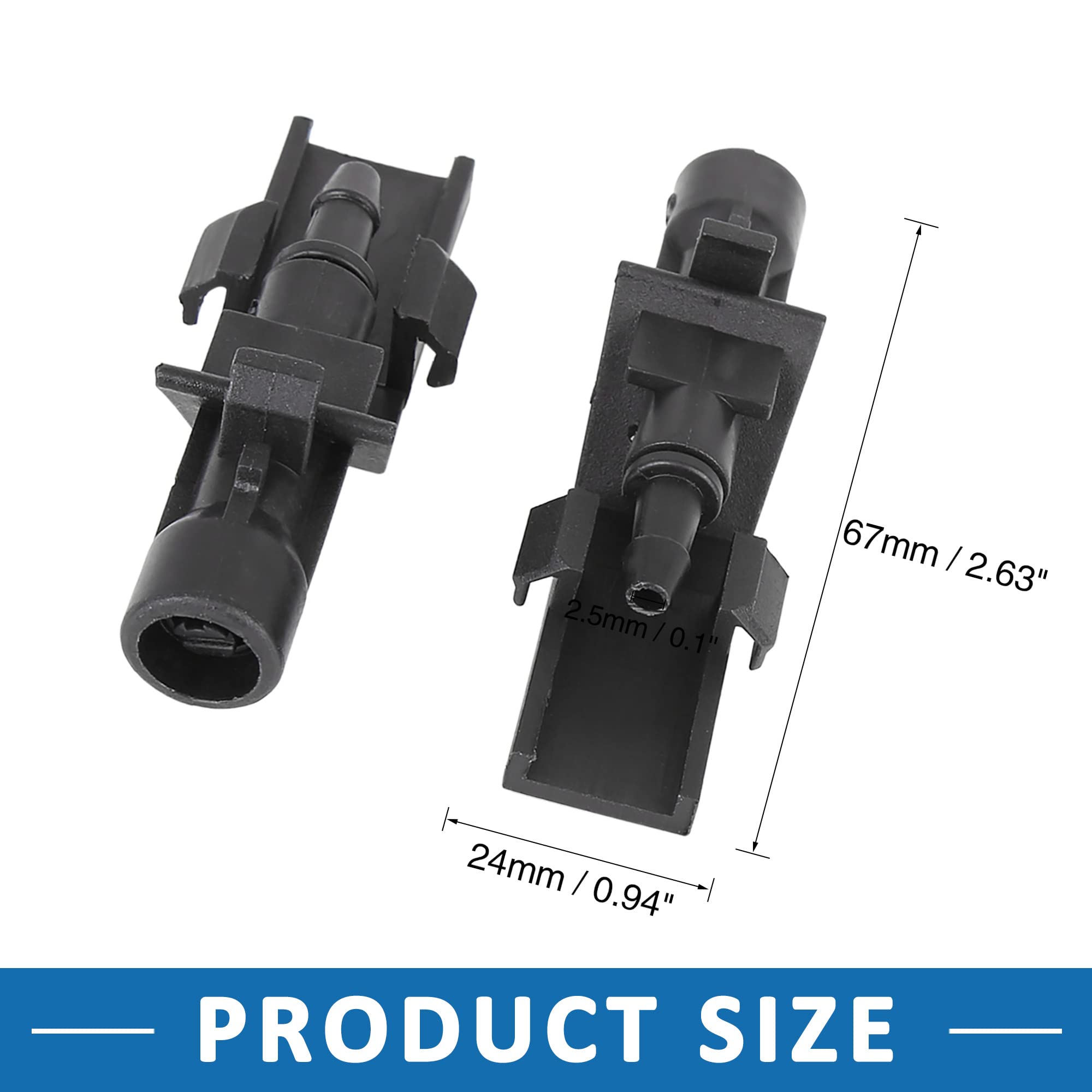 Windshield Wiper Fluid Hose Connector