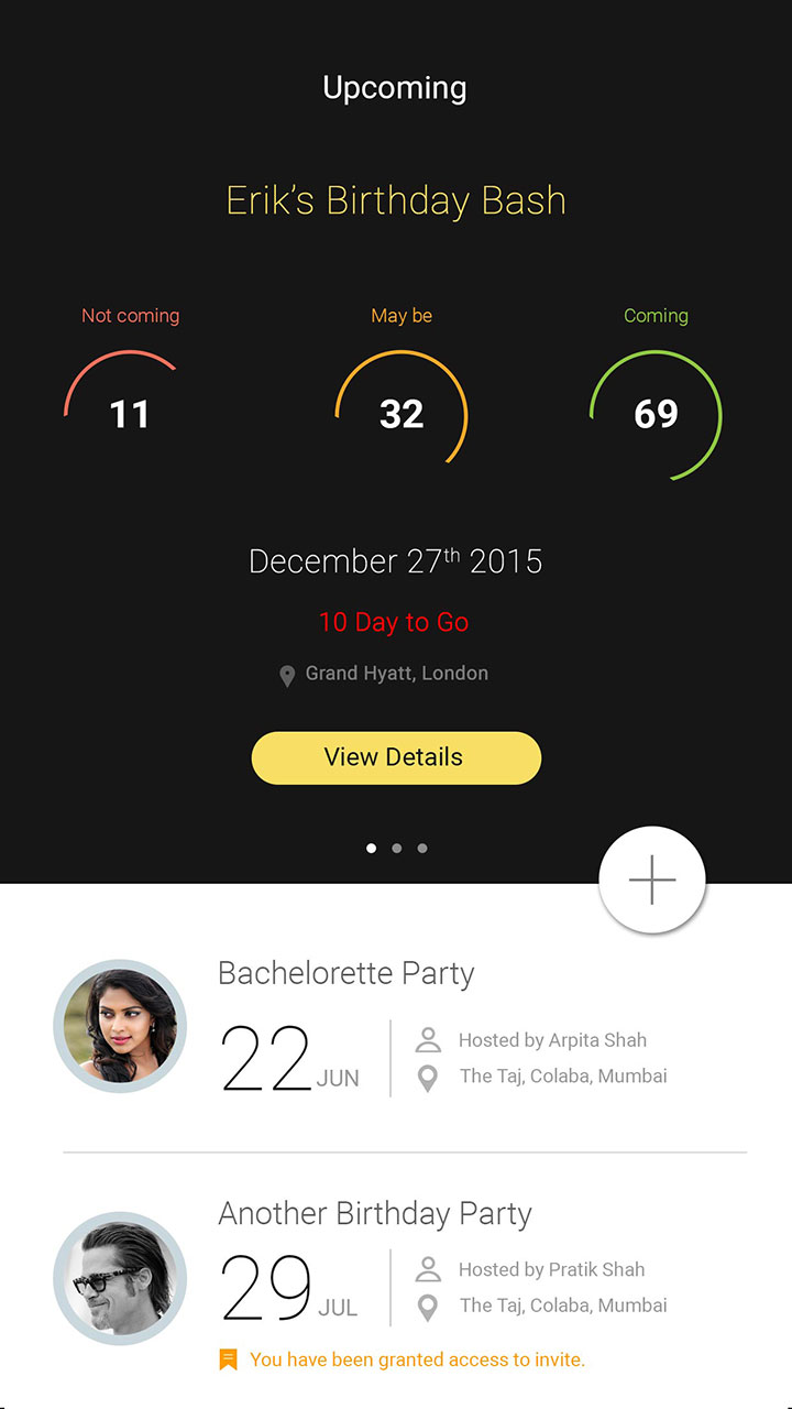 Free Guest List app to manage Invitations, Reminders & RSVP - App on ...