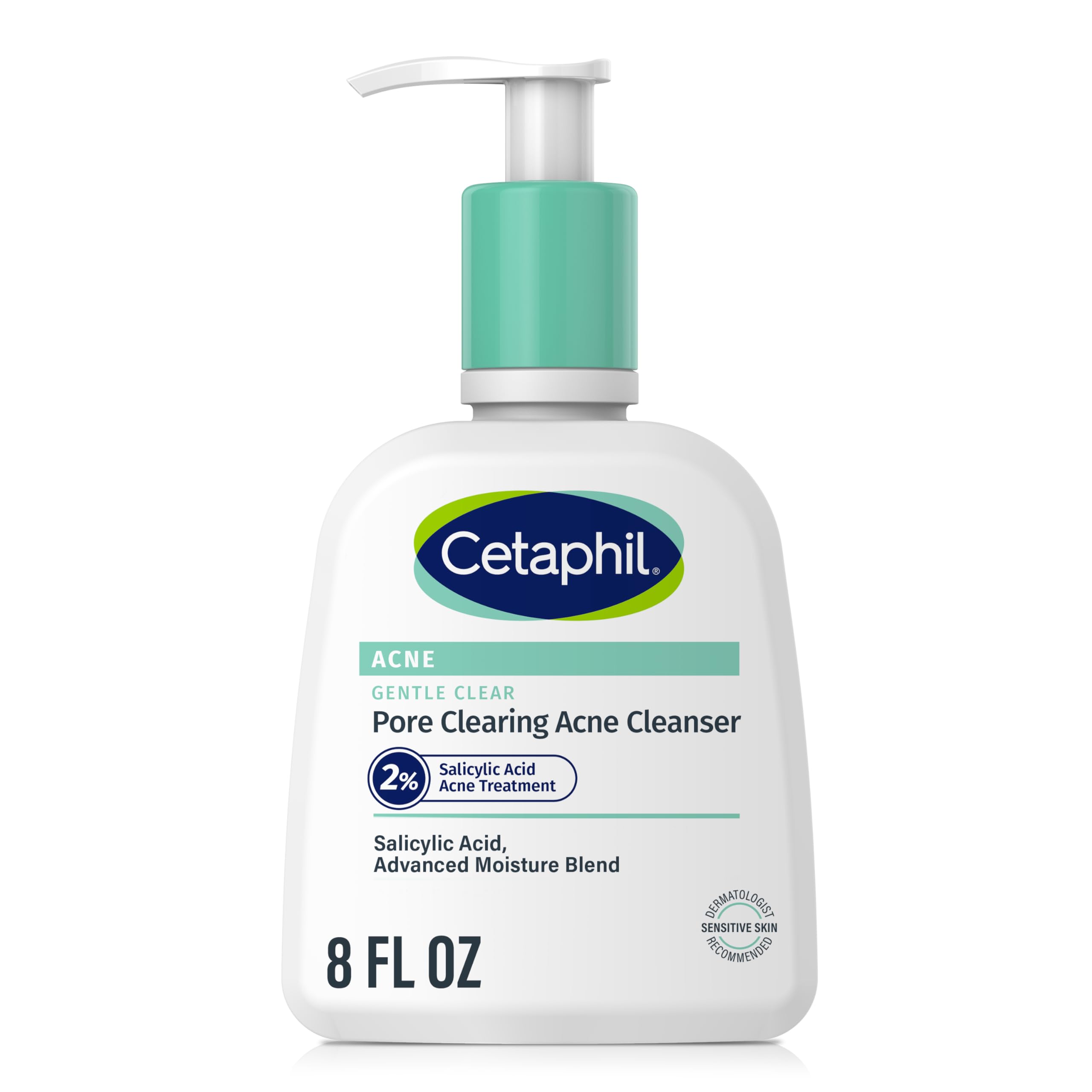 Amazon.com: Cetaphil Gentle Clear Pore Clearing Acne Cleanser, Foaming ...