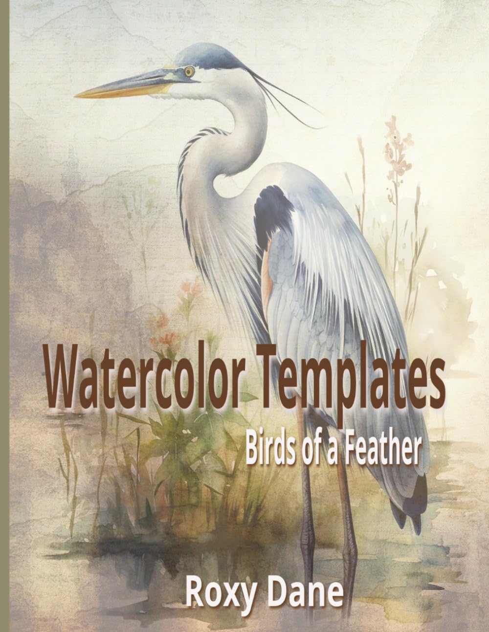 Amazon.com: Watercolor Templates - Birds Of A Feather: Take flight into ...