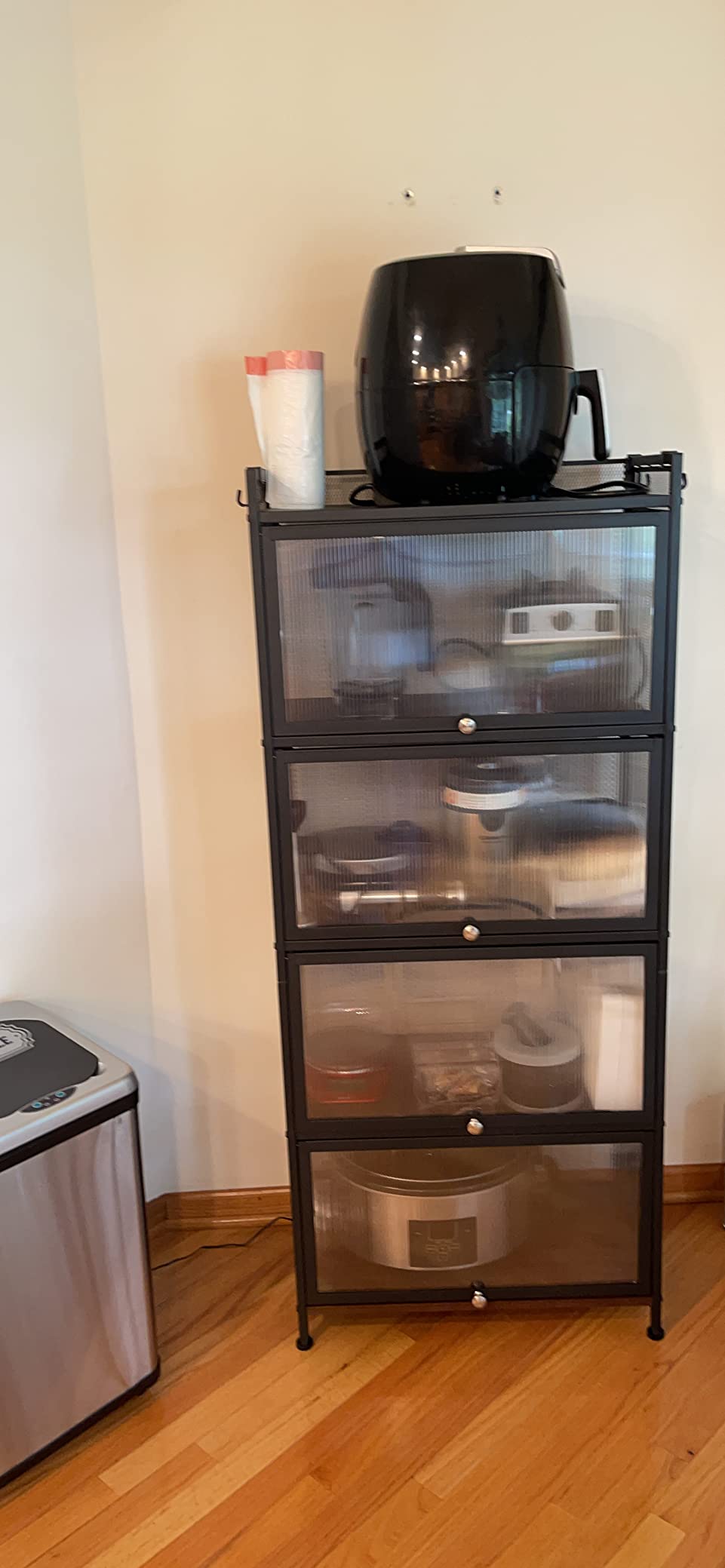 $29/mo - Finance NETEL Bread Rack Coffee Station Microwave Rack Storage ...