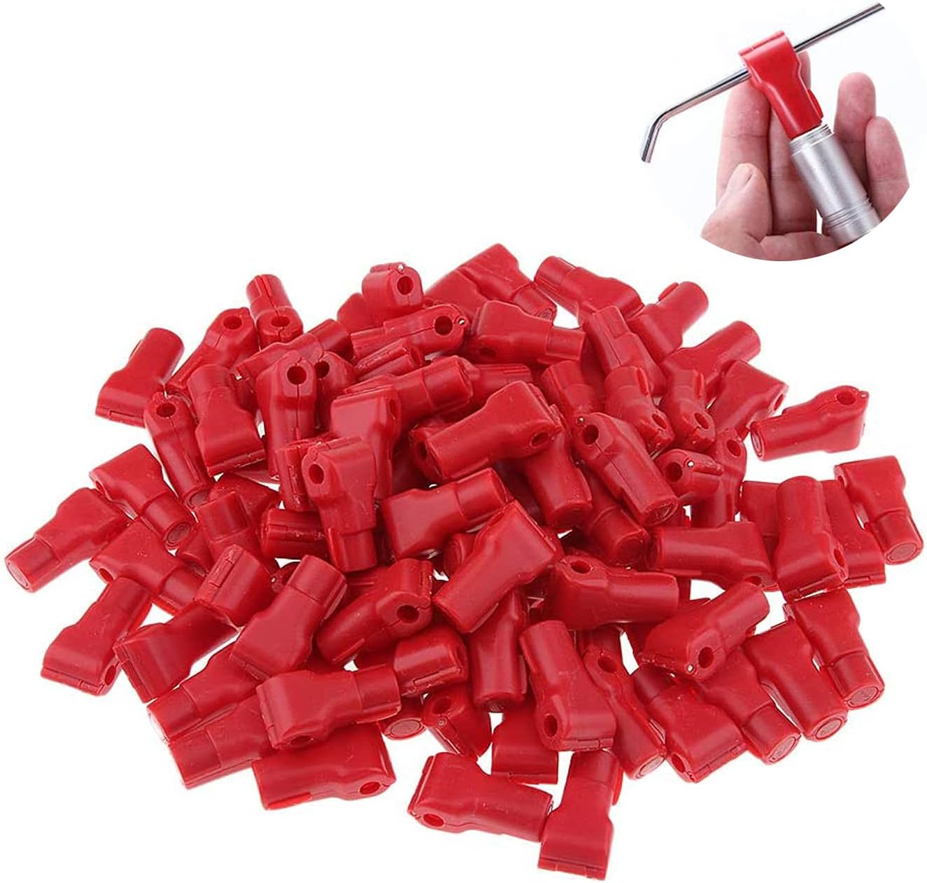 Amazon.com: Pacaba Peg Hook Stop Lock for Prevent The Sweep Theft of ...