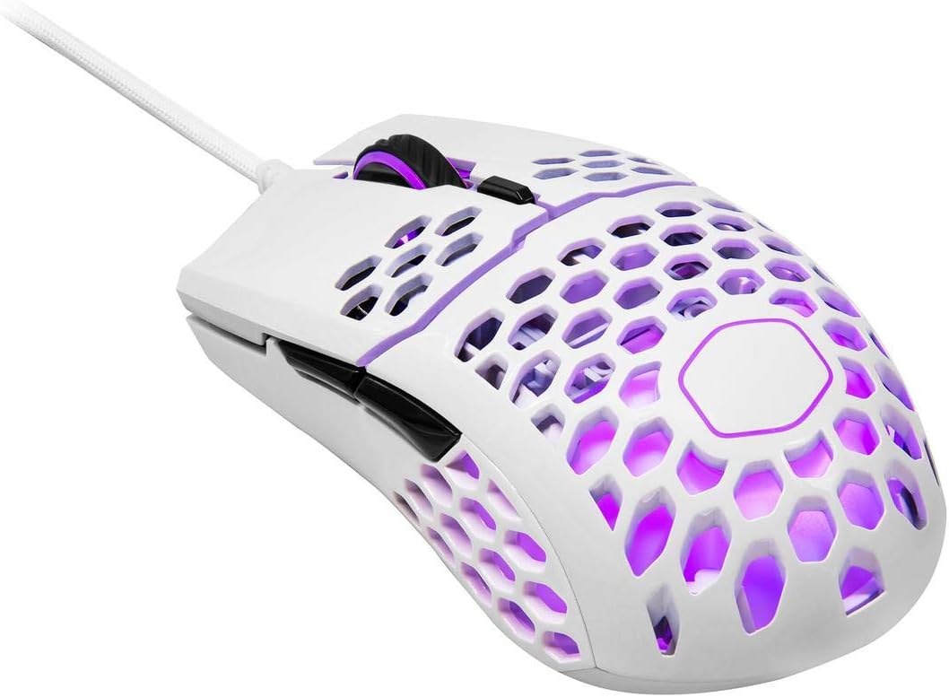 Cooler Master Mouse MM711 Black RGB 16K dpi MM-711-KKOL1 : Amazon.com ...