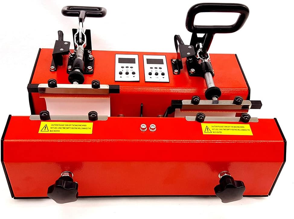 Microtec Mug Heat Press Machine 2 In 1 Sublimation Double Station Cups ...