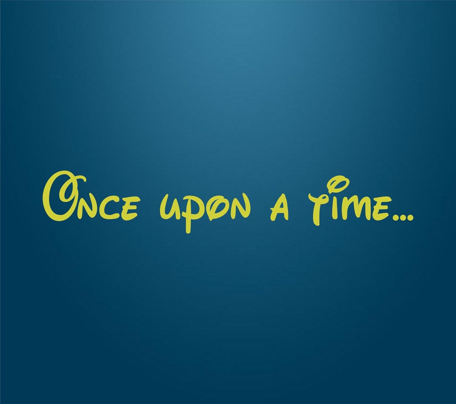 Amazon.com: Once Upon A Time.. Child's "Disney" Bedroom Wall Art ...