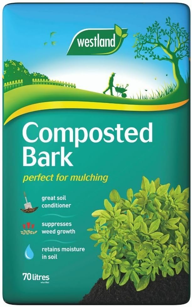 70L Composted Bark – Root Insulation & Weather Protection for Healthy ...