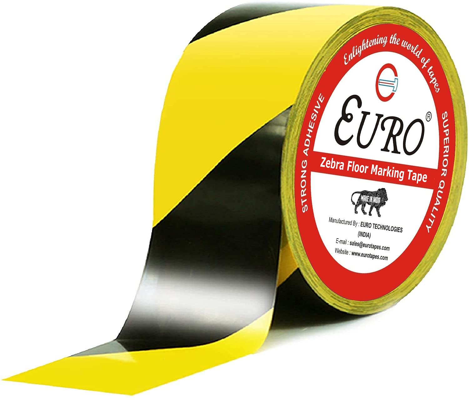 Buy Euro Floor Marking Tape 2 Inch Width X 20 Meter Length ZEBRA buy-euro-floor-marking-tape-2-inch-width-x-20-meter-length-zebra