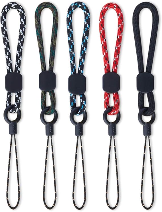 Amazon.com: YOUOWO 5 Pack Finger Strap Ring Lanyards,Small Short ...