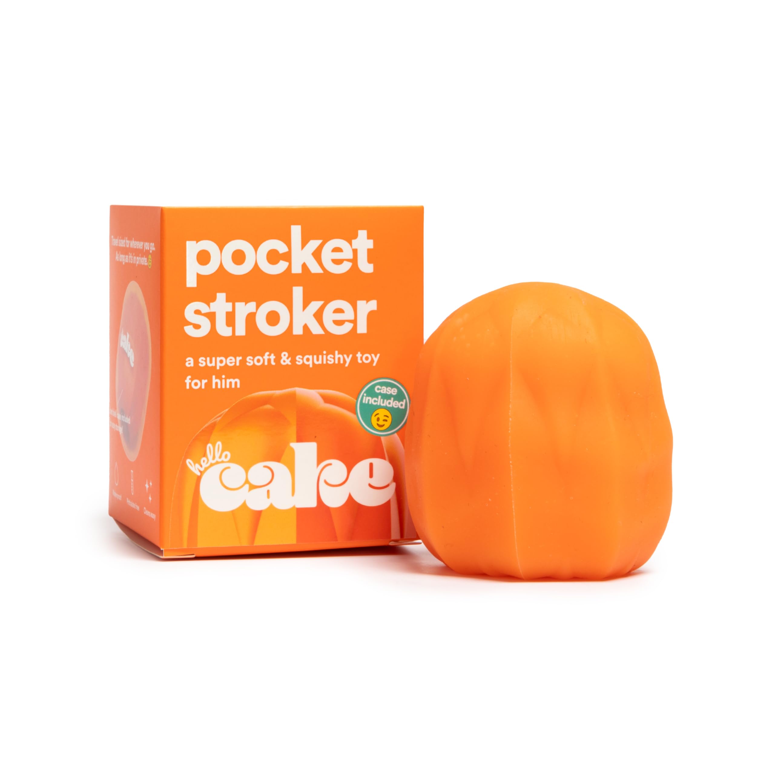 Amazon.com: Hello Cake Pocket Stroker, Travel-Sized Sex Toy for Men and Couples, Handheld Male ...