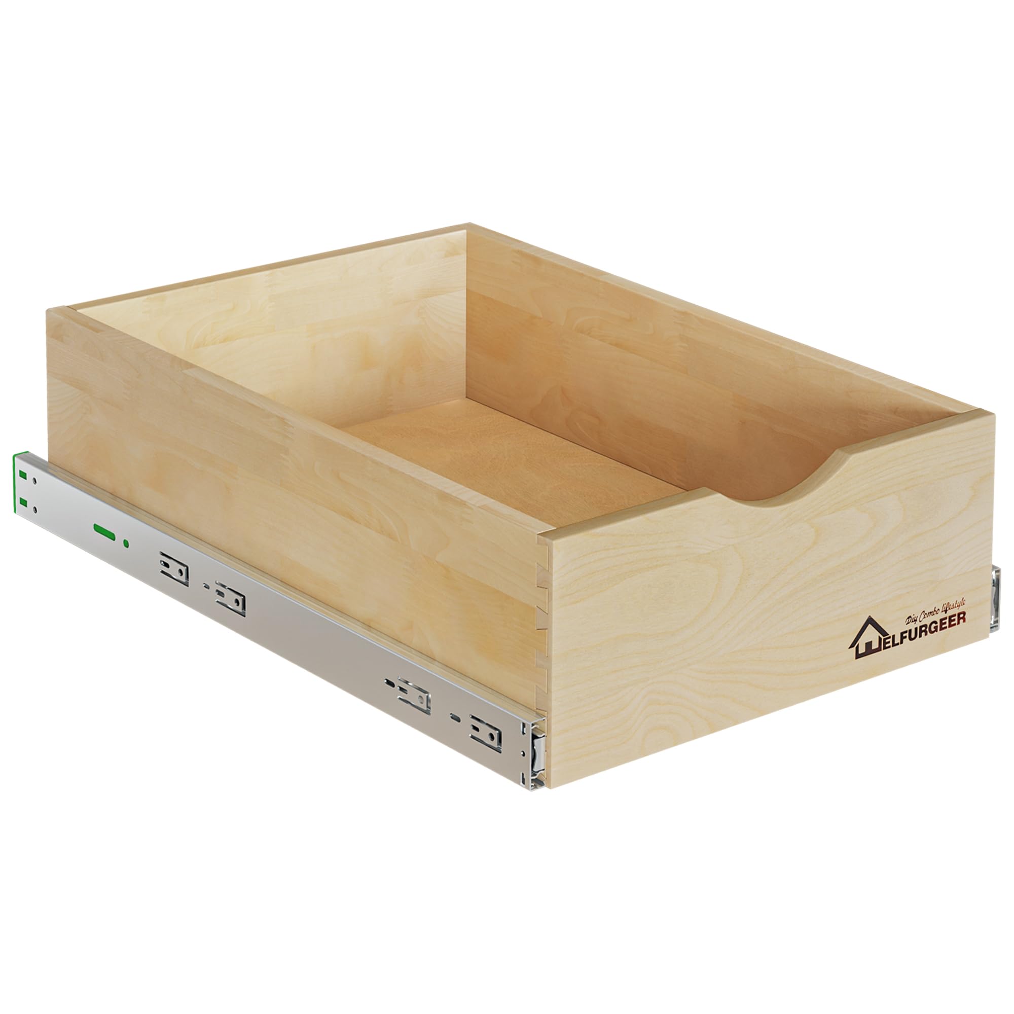 Pull Out Drawers for Kitchen Cabinets, Sliding Cabinet Organizer Pull ...