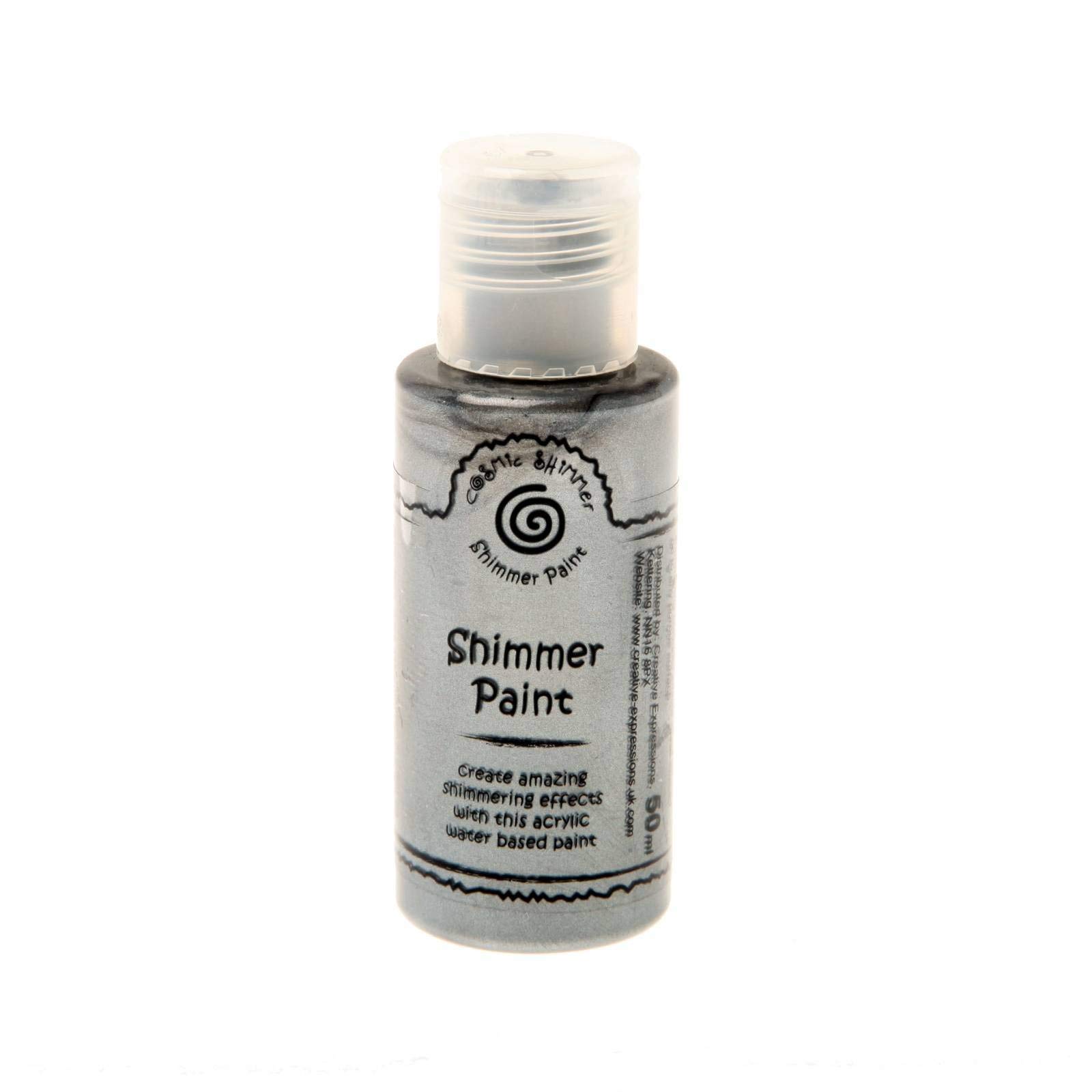 Amazon.com: Cosmic Shimmer Shimmer Paint - Tarnished Silver : Arts ...