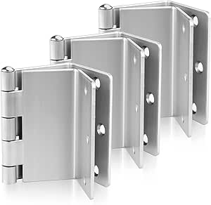 Haidms 3 Pack Offset Hinges 3.5 Inch Satin Nickel Swing Clear Offset ...