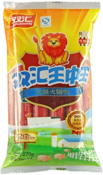 ccnatureChildhood Snacks healthy food ShuangHui Ham Sausage 270g(30g x ...