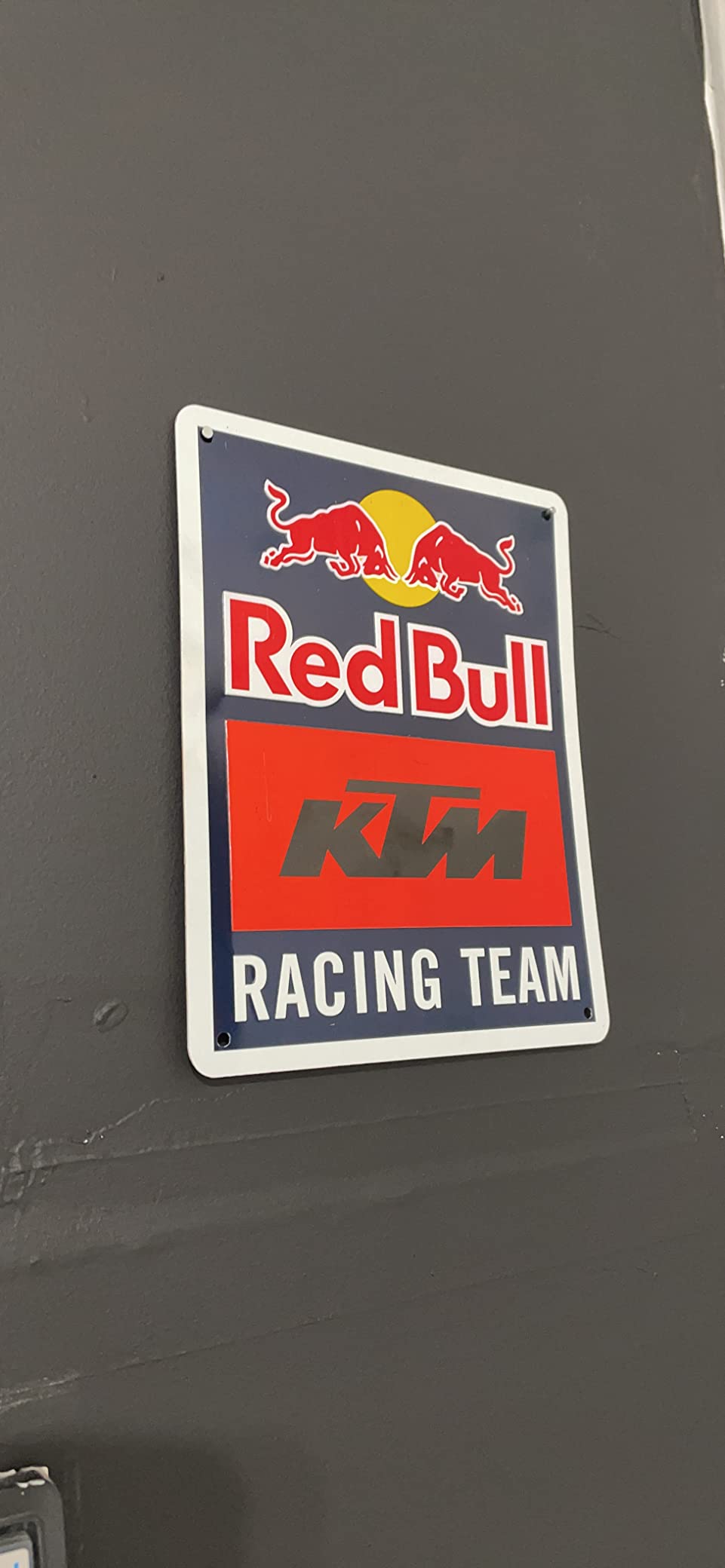 Amazon.com: NEW RED BULL KTM TEAM METAL SIGN (3RB190004100 ...