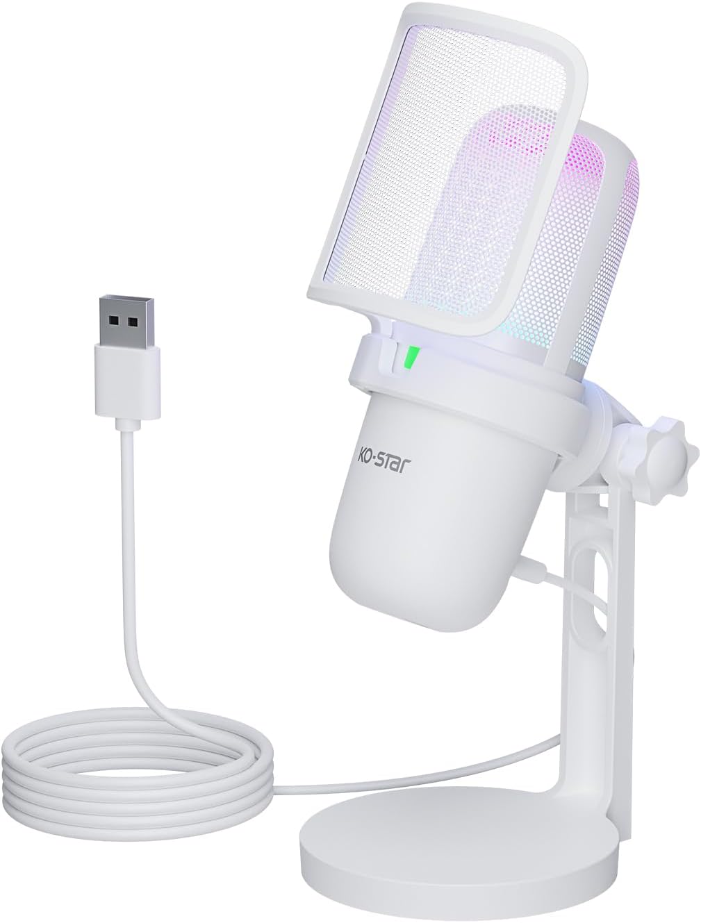 KO-STAR USB Microphone for PC,Computer Gaming Mic for PS4/ PS5/ Mac ...