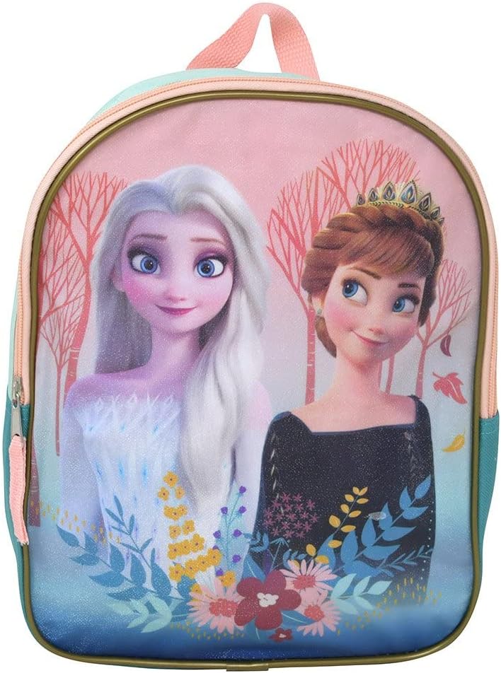 Amazon.com | Bioworld Frozen Elsa & Anna 11" Mini Backpack | Kids ...