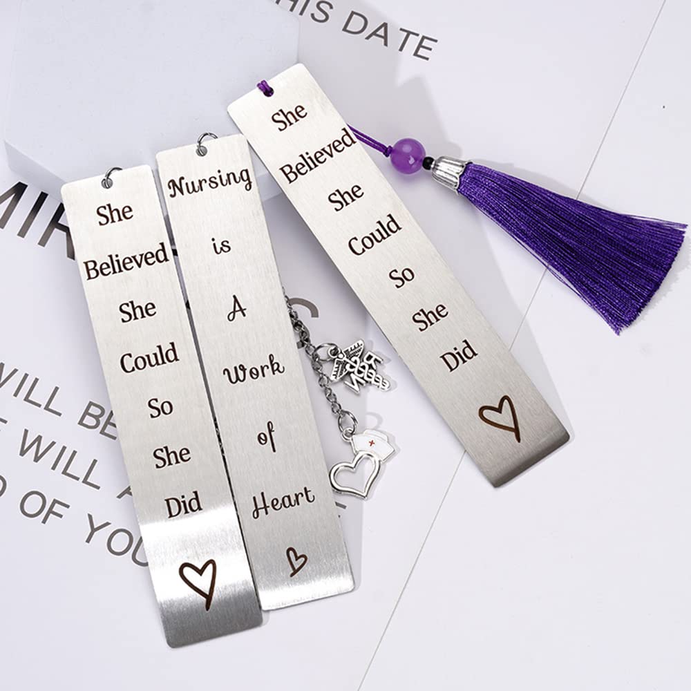 Snapklik.com : Bookmark Nursing Is A Work Of Heart Nurse Week ...