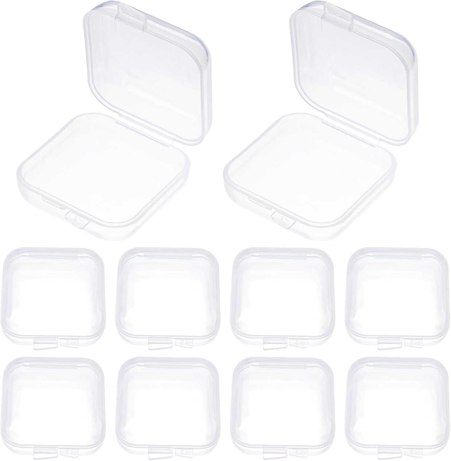 Amazon.com: Clofiak 10Pcs Ear Plug Case, Mini Plastic Earplug ...