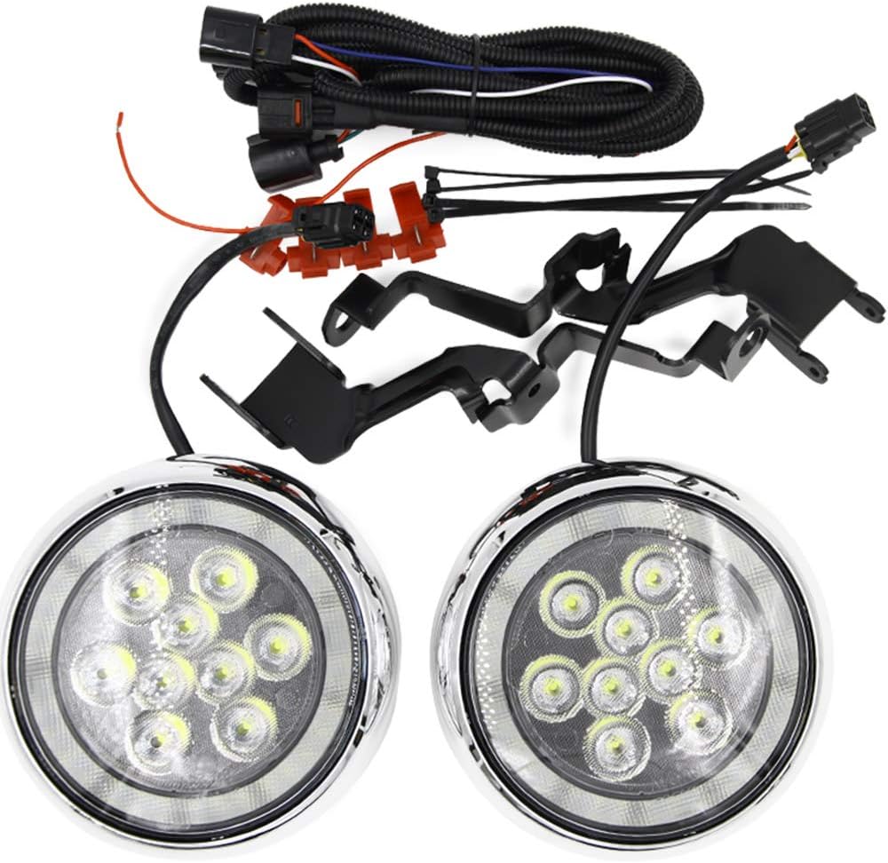 Amazon.com: NJSBYL Led Rally Light DRL Daytime Running Light Kits For ...