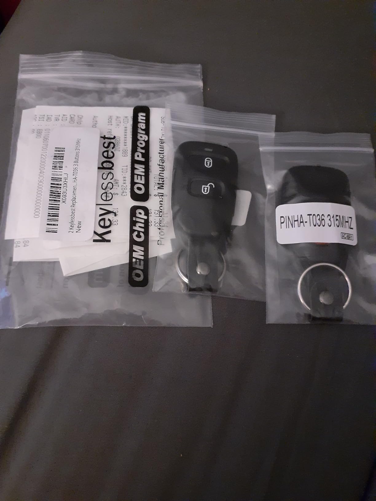 Amazon.com: 2 Keylessbest Replacement for 2010 2011 2012 2013 Kia ...