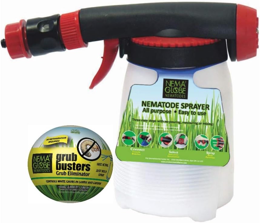 Nema Globe Grub Buster - Solo Sprayer Combo, Clear, 4003613 : Amazon.ca ...