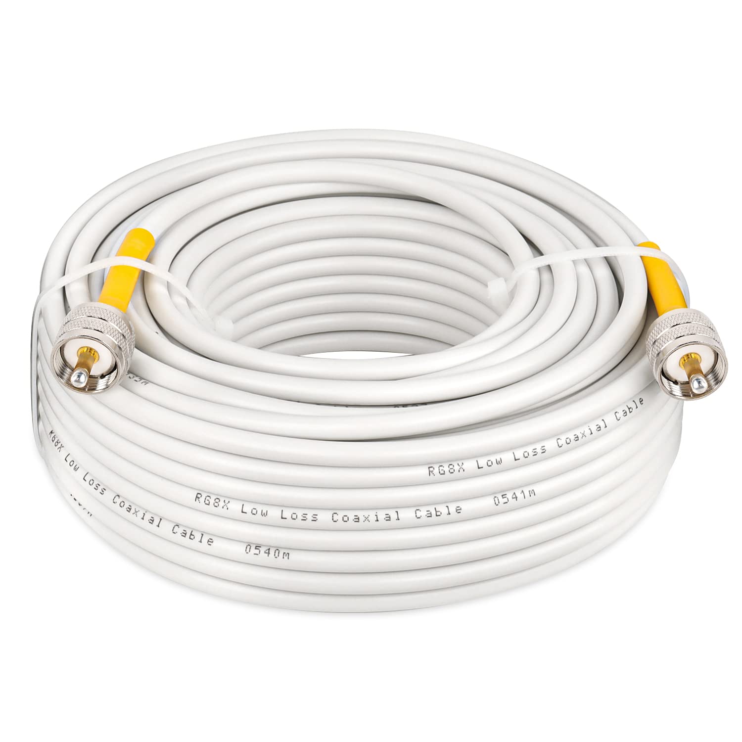 Buy CB Coax Cable,RG8x Coaxial Cable 75ft,UHF PL259 Male to Male Cable ...