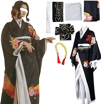 Amazon.com: Kibutsuji Muzan Cosplay Costume Dress Muzan Cosplay Kimono ...