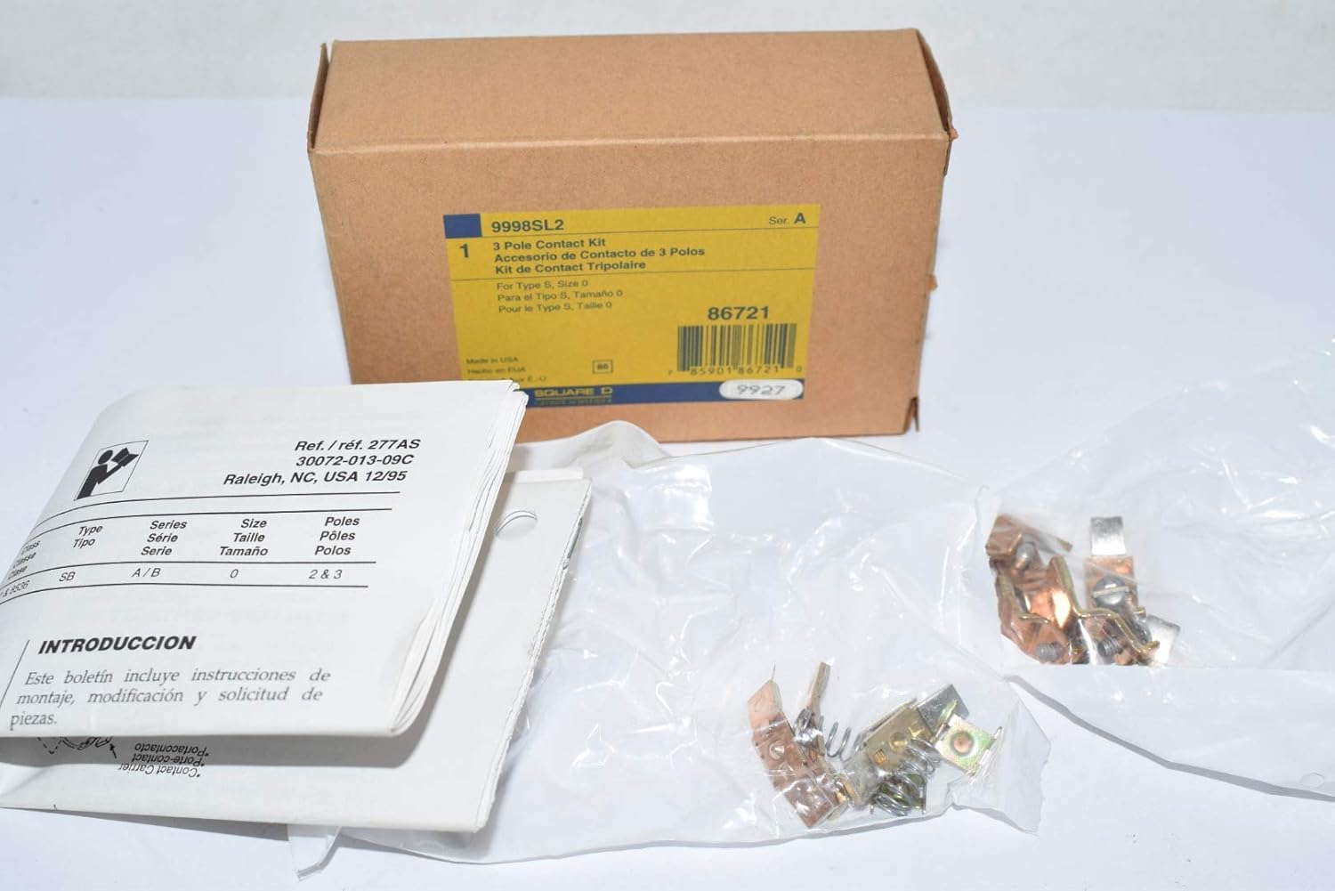 Replacement Contact Kit, NEMA 0: Amazon.com: Industrial & Scientific