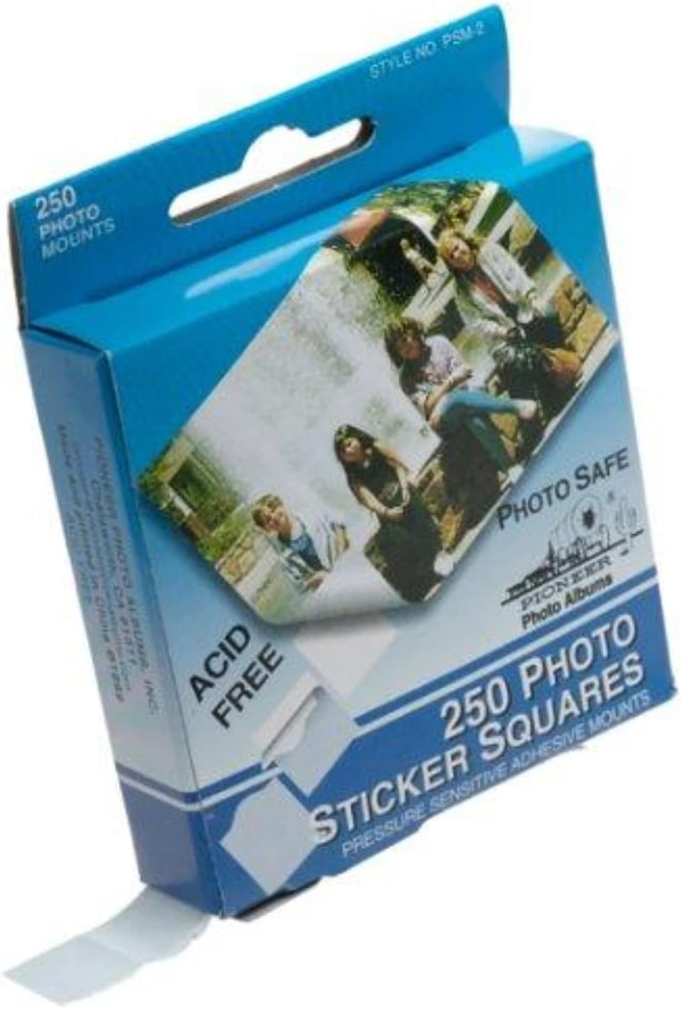 Amazon.com: Durony 500 Pieces Photo Sticker White Double-sided Self ...