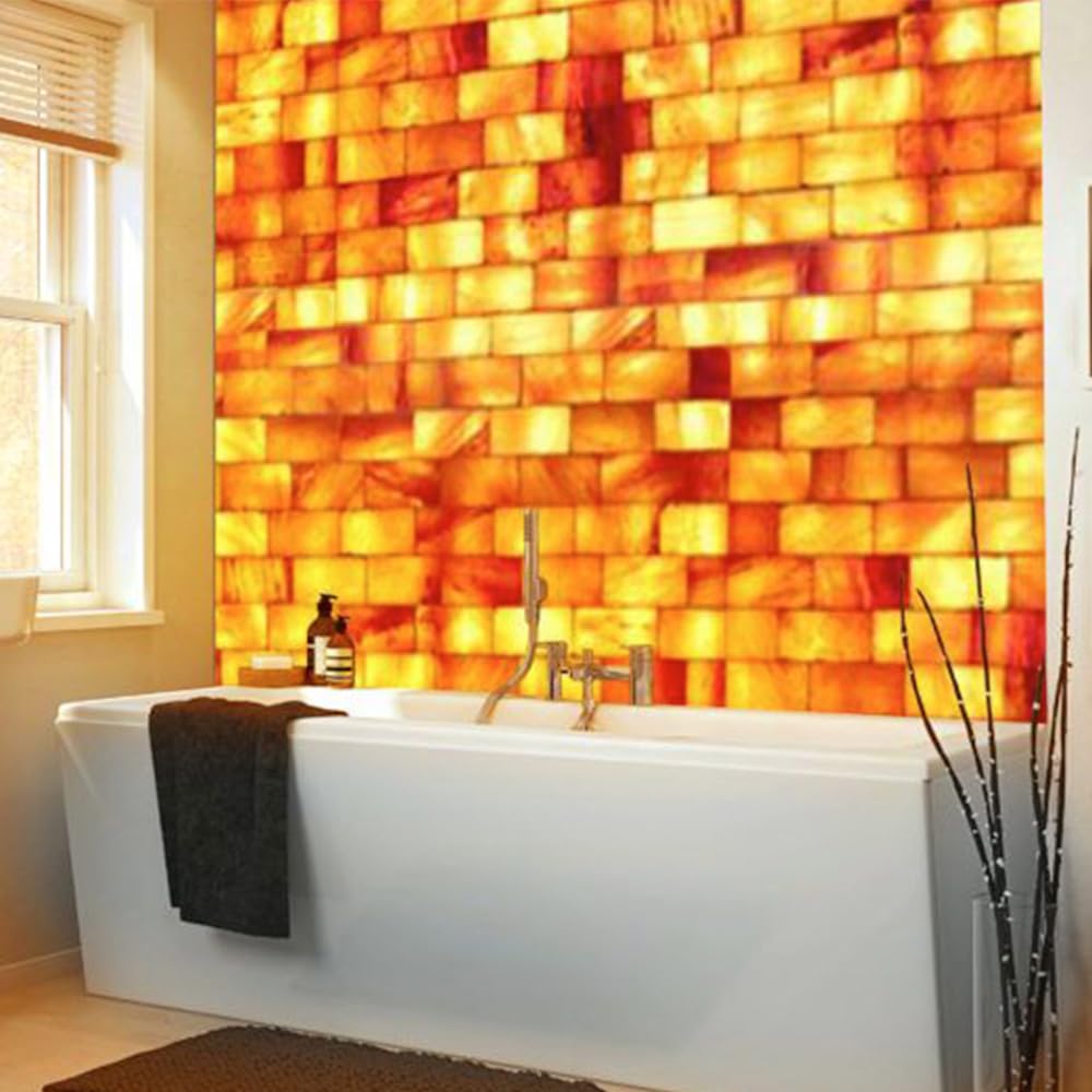 Natural Himalayan Salt Bricks 8x4x2- for Building Spa, Sauna ...