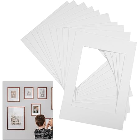 duisoad 10 Piece A4 Picture Mount, Photo Mounts Mats Picture Mounts for ...