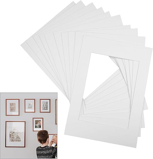 duisoad 10 Piece A4 Picture Mount, Photo Mounts Mats Picture Mounts for ...