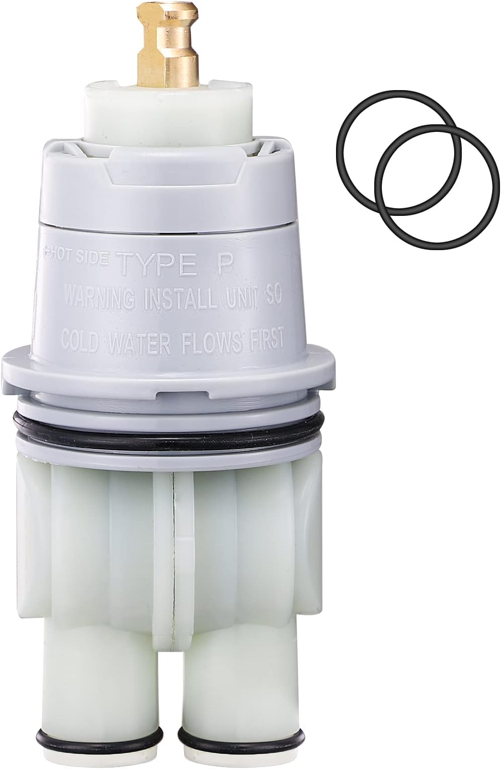 Delta Faucet RP50587 Single Handle Valve Cartridge,Chrome,Small ...