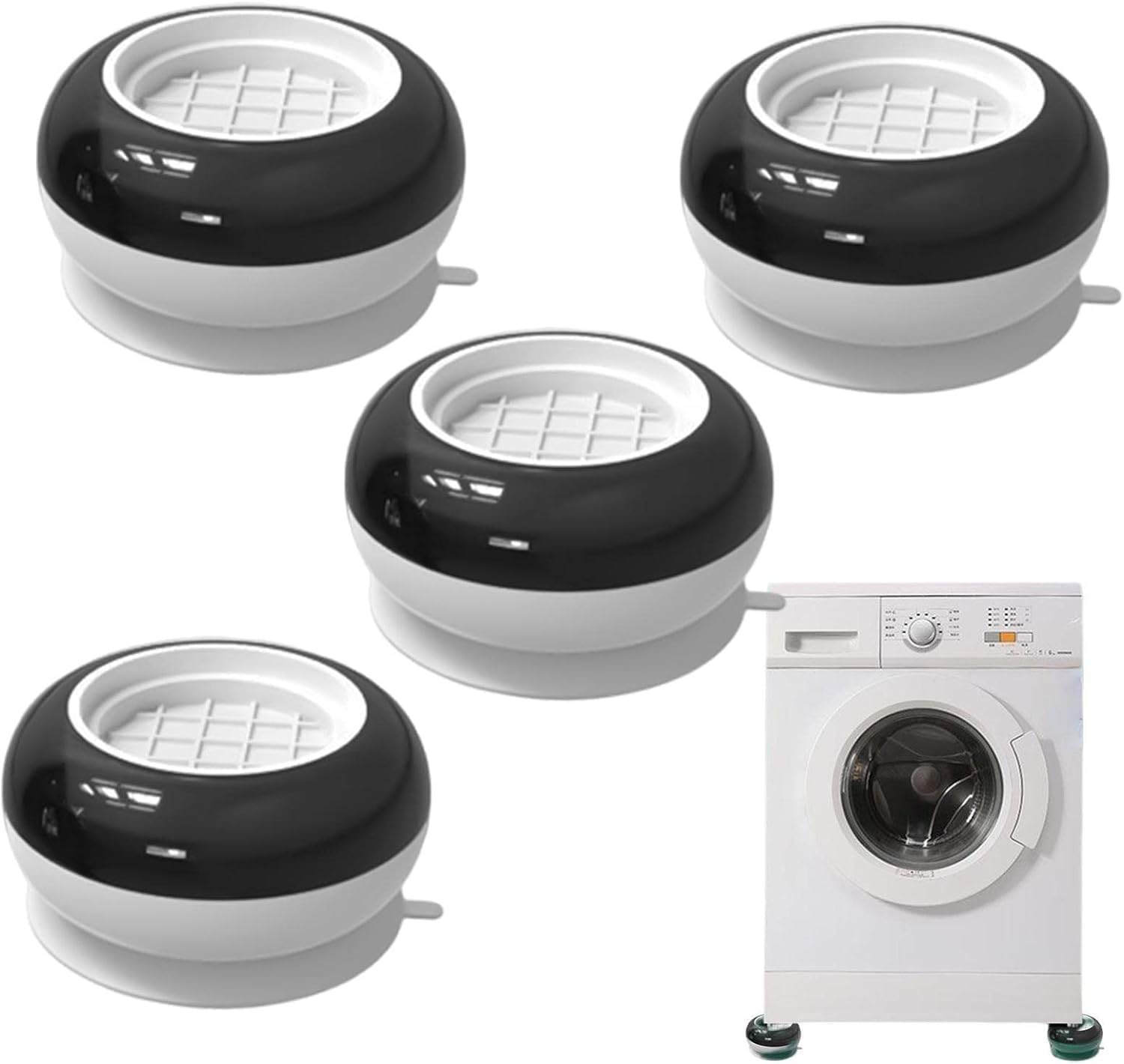 Gitesh Washing Machine Vibration Pads - Adjustable Dryer Shock & Noise ...
