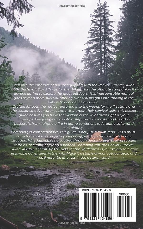 Snapklik.com : Pocket Survival Guide: 400+ Bushcraft Tips & Tricks For The Wilderness