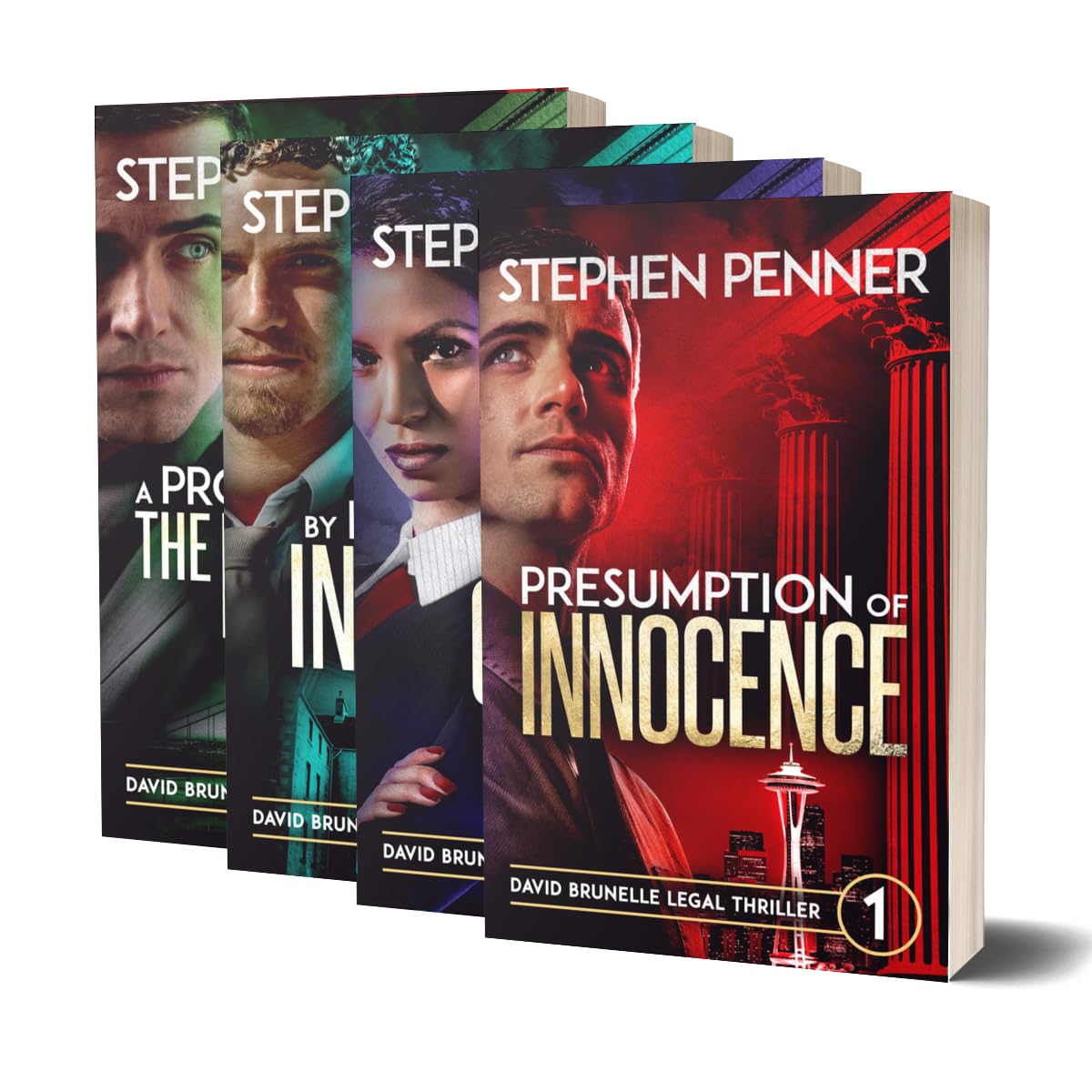 David Brunelle Legal Thrillers, Books 1-4 Collected eBook : Penner ...