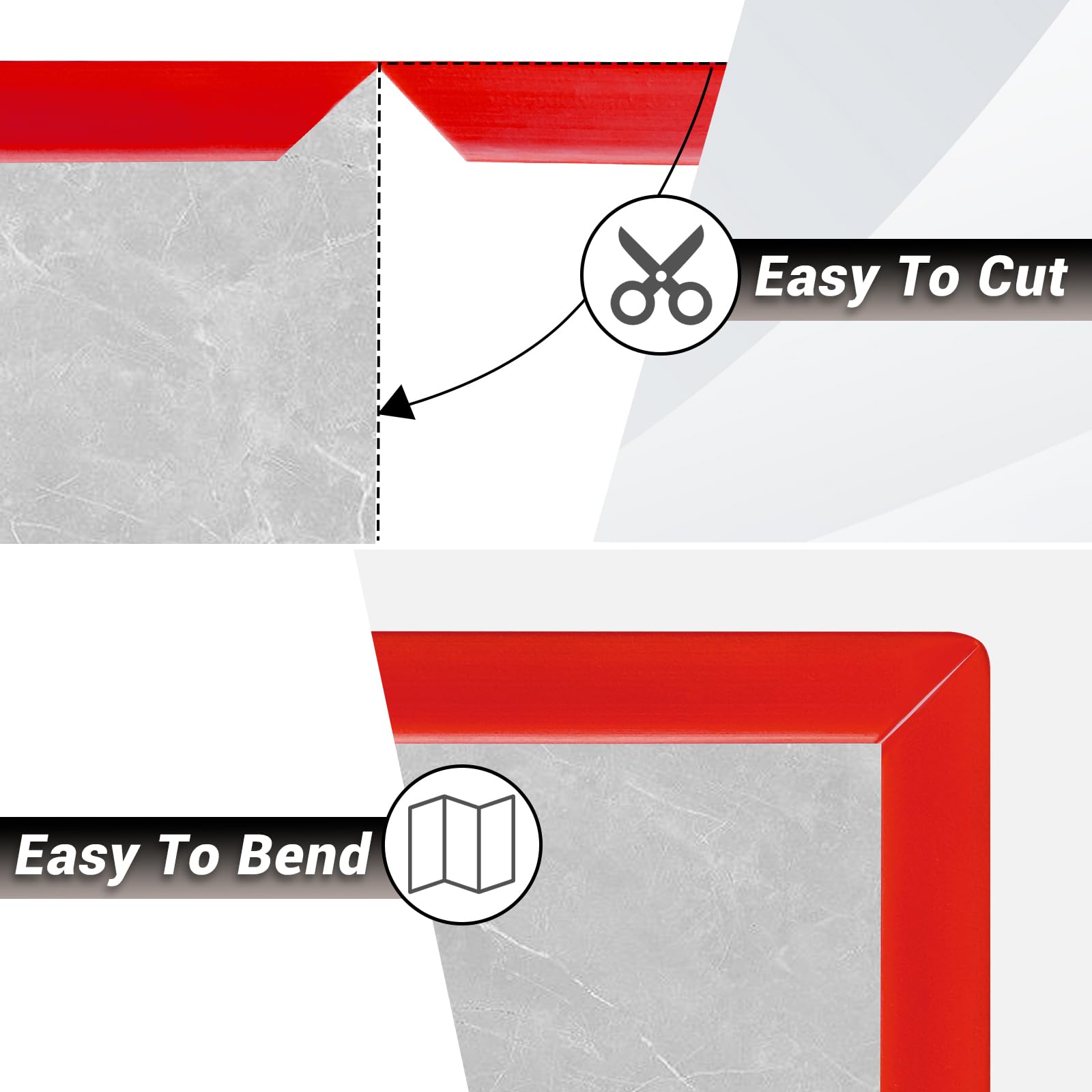 Snapklik.com : Rubber Edge Corner Trim, Self Adhesive L Shaped Edge ...