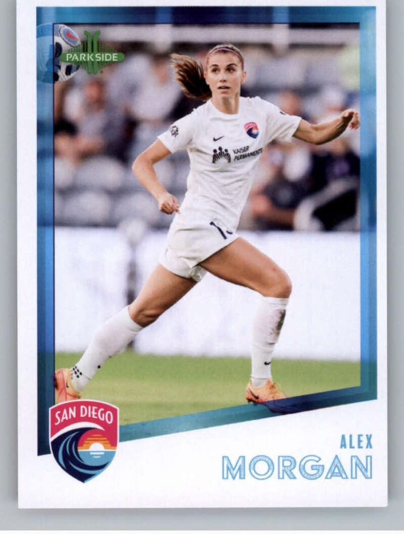 Amazon.com: 2023 Parkside NWSL Vol 1#144 Alex Morgan San Diego Wave ...