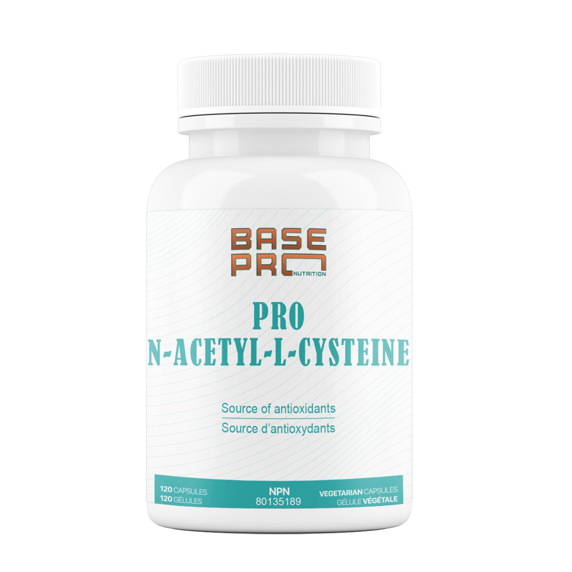 PRO NAC - 120 count | N-Acetyl-L-Cysteine Capsules | Base Pro Nutrition ...
