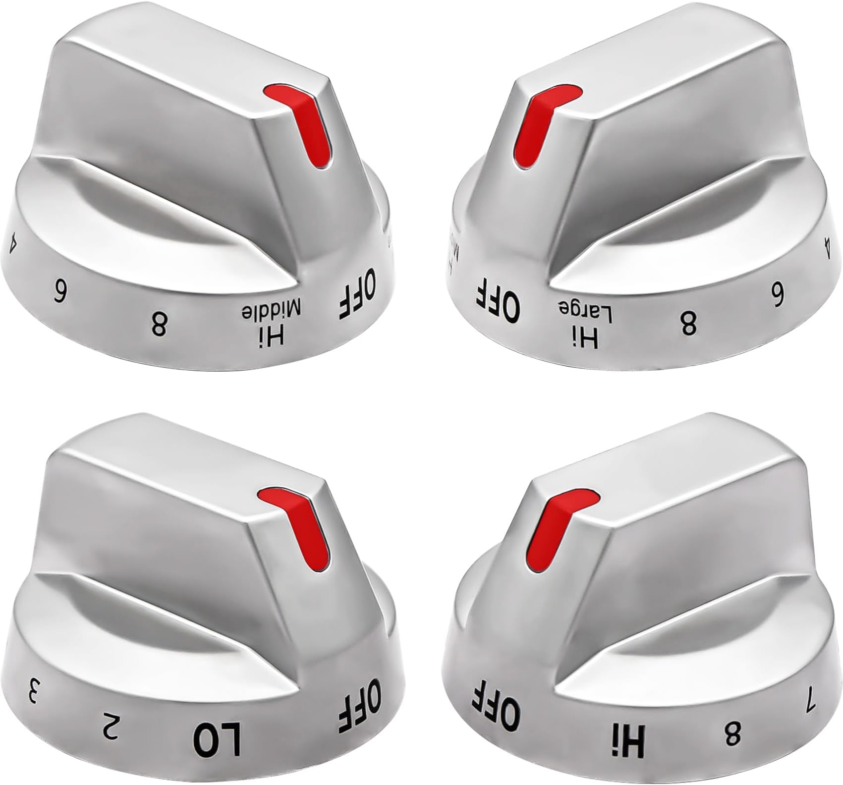 Amazon.com: DG64-00975A (4PCS) Electric Range Knob, ne/nx9000t Electric ...