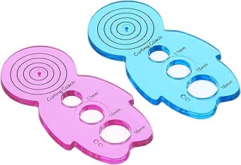 Amazon.com: PATIKIL Paper Quilling Curling Coach Tool, 2 Pack Strips ...