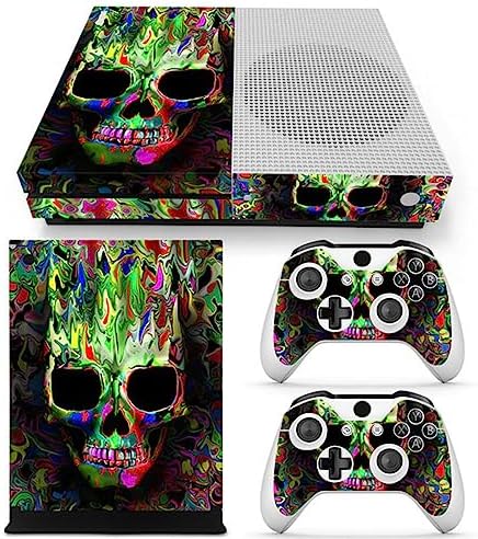 Amazon.com: DOMILINA Protective Vinyl Skin Decal Cover for Xbox One S ...