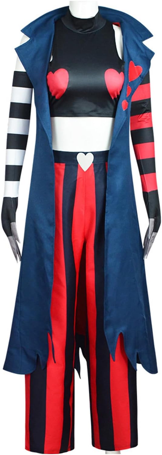 Amazon.com: Yazkimo Hazbin Cosplay Velvet Costume Full Set Velvette ...